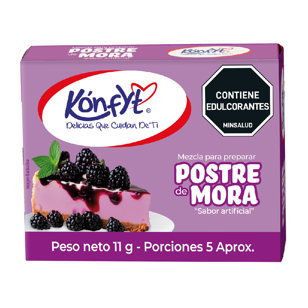 Postre de Mora - Kónfyt
